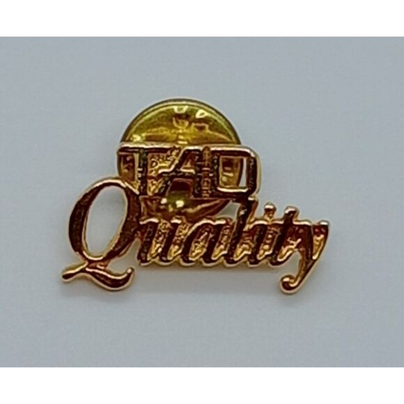 Jewelry | Vintage Tad Tube Amp Doctor Quality Gold Tone Lapel Pin ...